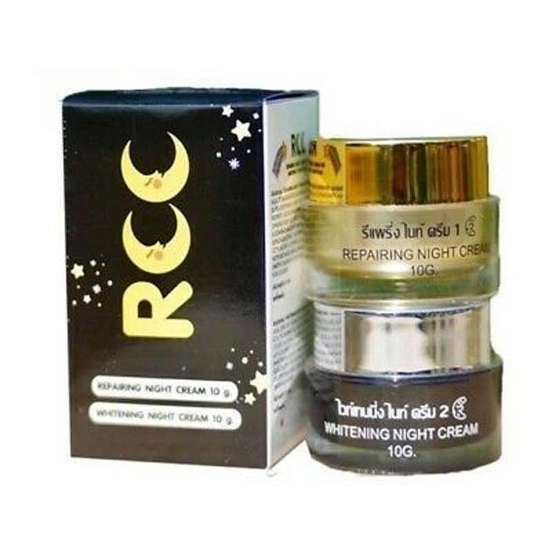 RCC Whitening And Repairing Repairing Night Cream 10g + ১টি Whitening ...